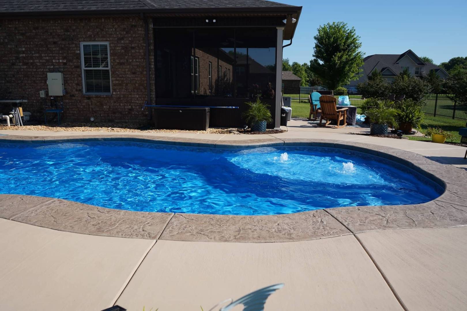 Inground Swimming Pool Pictures Gallery - Care Free Pools, LLC