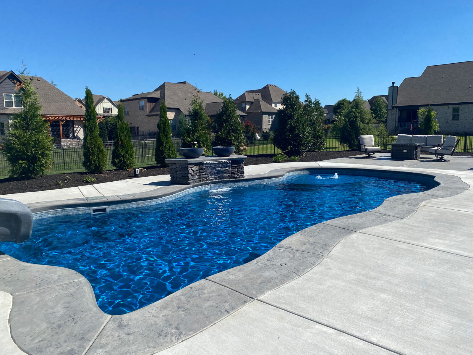Fiberglass Pool Models - Pool & Spa Combos | Care Free Pools